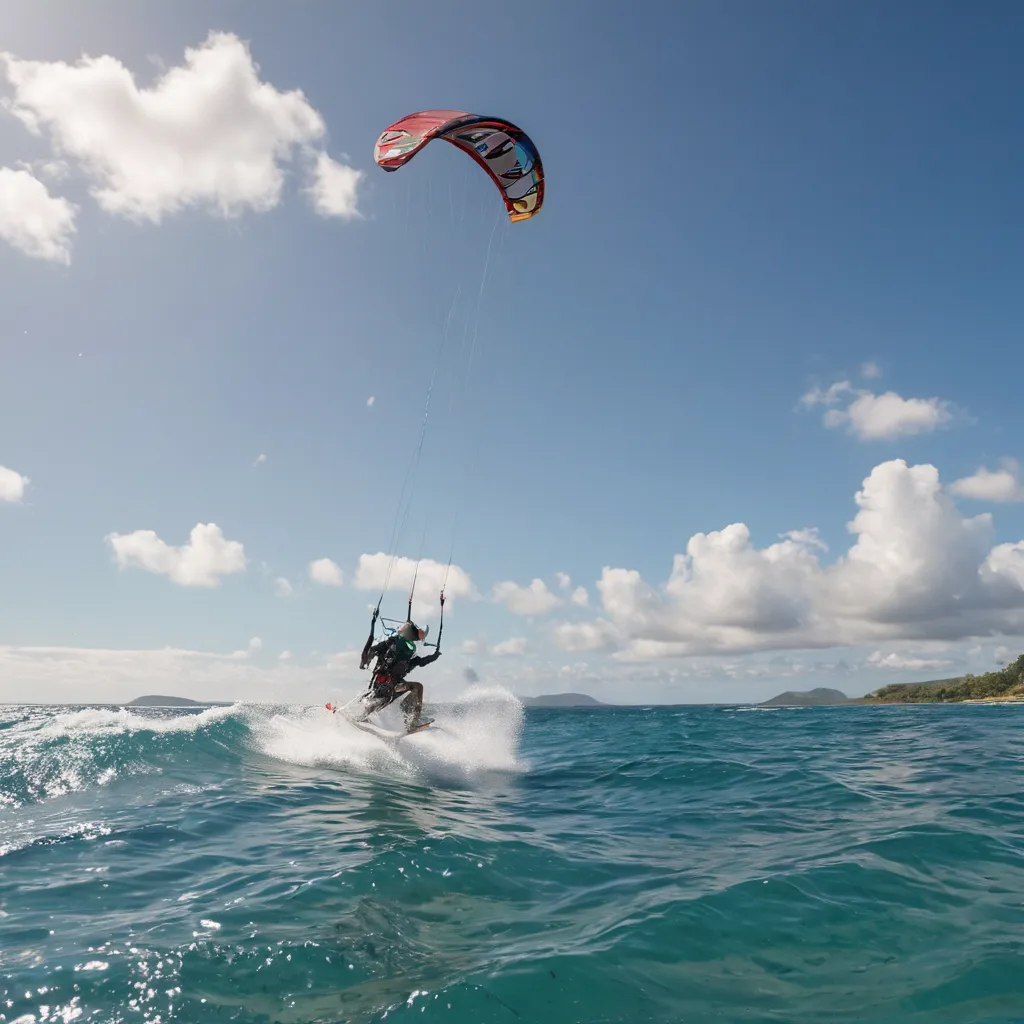 Kitesurfing Adventures on Taveuni Island, Fiji